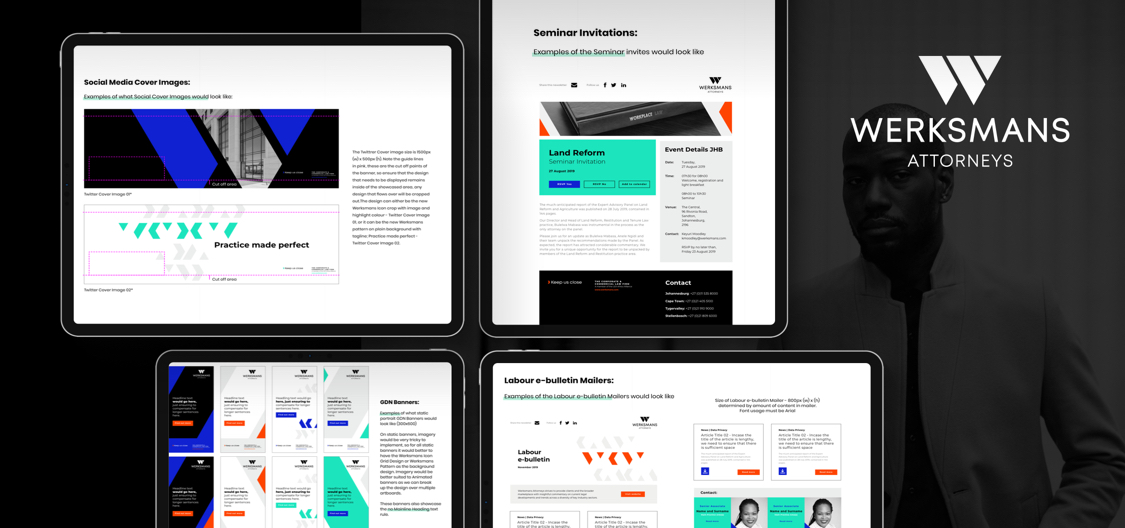 Werksmans Attorneys: Digital Brand & Digital Corporate Identity Refresh