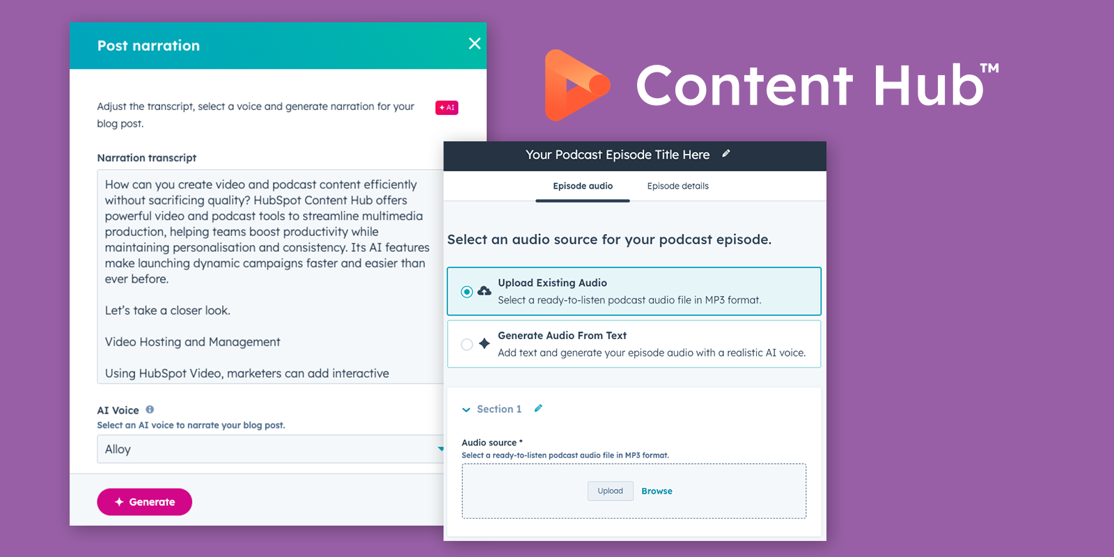 HubSpot Content Hub: Drive Engagement with Video, Audio and Podcasts