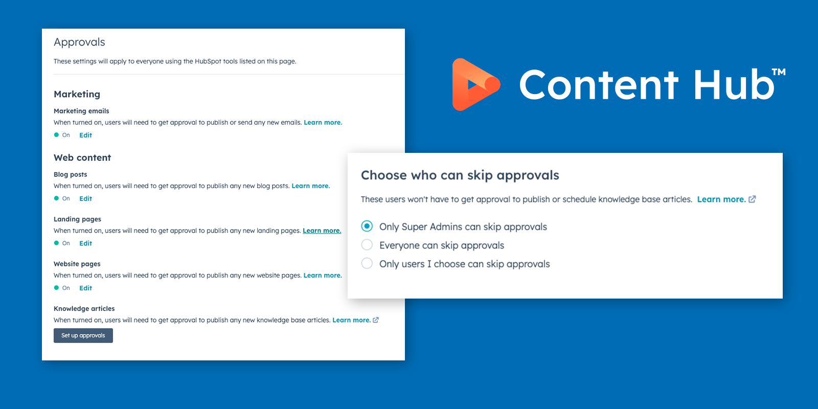Streamlining Content Workflow with Approvals in HubSpot Content Hub